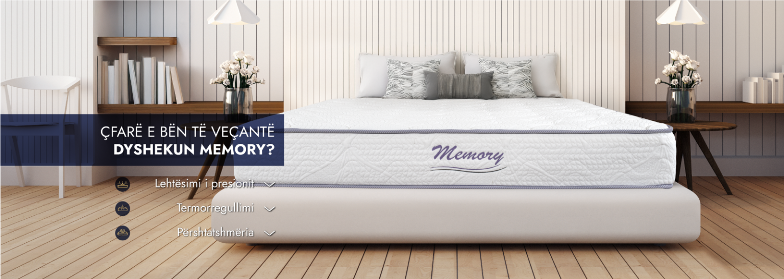 Dyshek Memory 160x200cm - Comodita Home