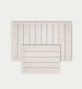 Set i tepihave për banjo Stripe - Comodita Home